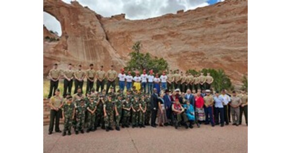 GEICO Military helps 80 Young Marines travel to Arizona for 2023 Navajo ...