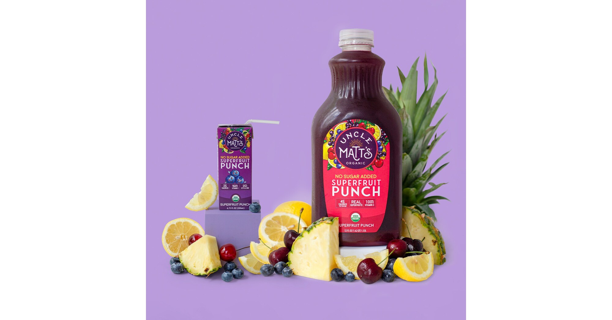 Uncle Matt's Organic® Launches Superfruit Punch
