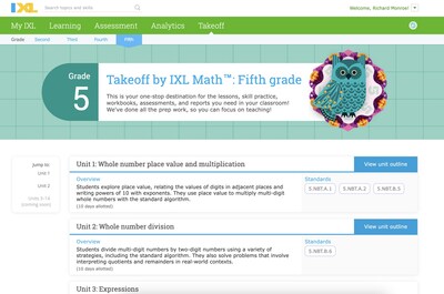 Introducing Takeoff by IXL Math™: A Groundbreaking Curriculum for ...
