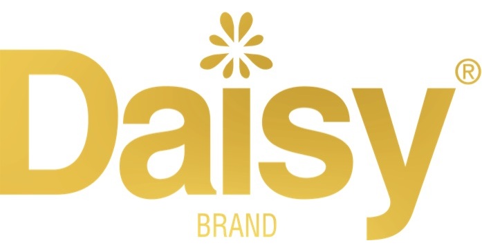 Daisy Logo Gardenia Parfume Logo Applications. Concept : Combine