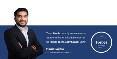Nikhil Sojitra, Visionary Founder of Aloola.io, Elevates Technological ...