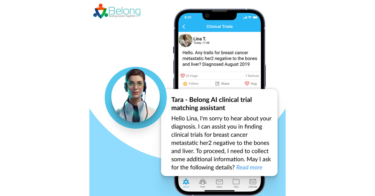 Belong.Life Launches New Conversational AI SaaS Solution for Cancer ...