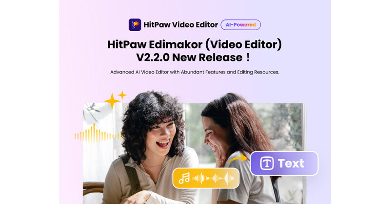 HitPaw Edimakor V2.2.0 Release - The Best Option for Top-Notch Video Editing!