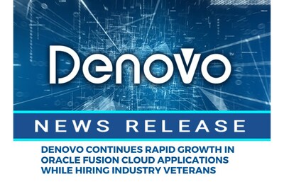 Denovo Continues Rapid Growth in Oracle Fusion Cloud Applications While ...