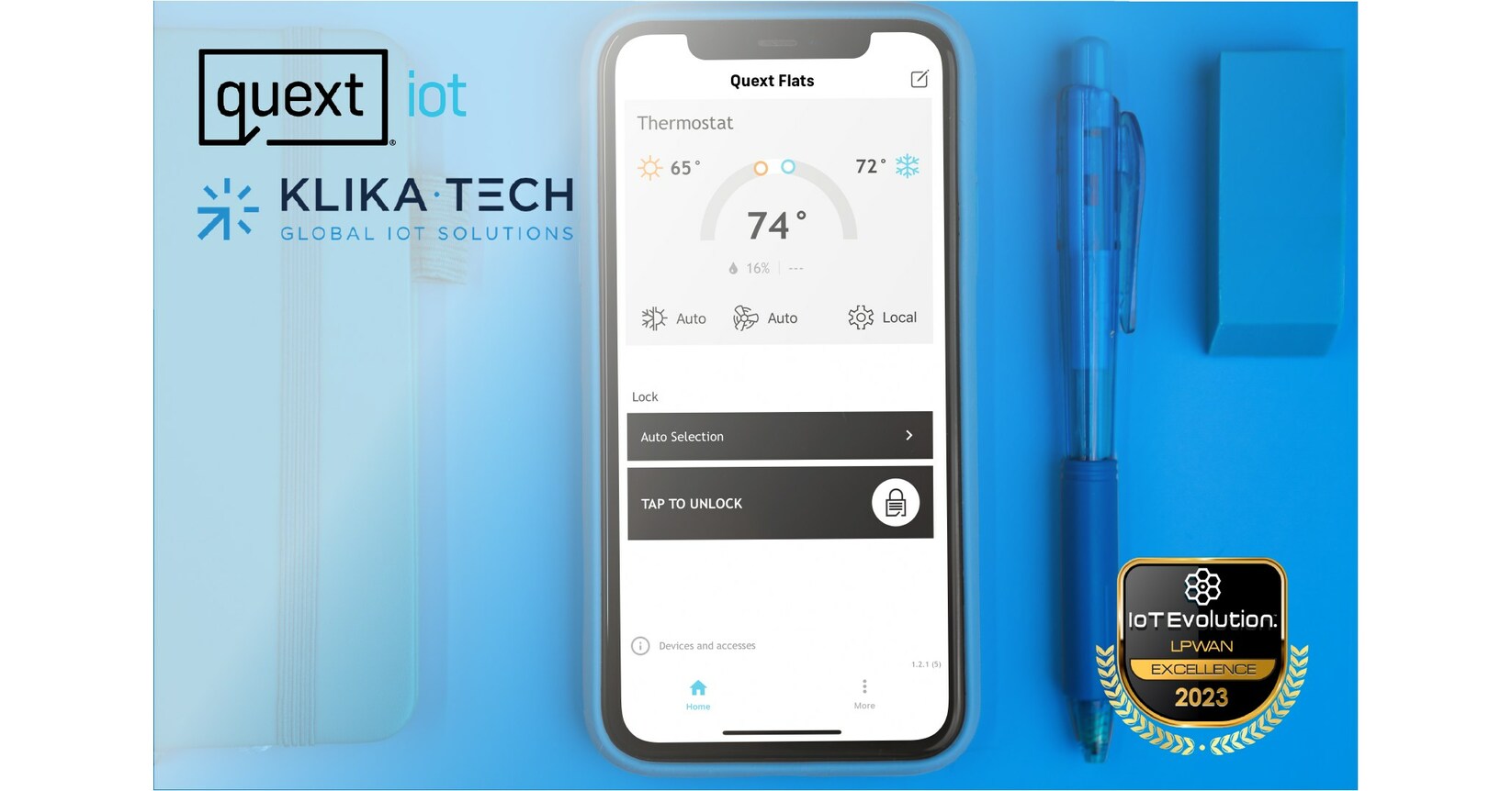 Klika Tech A Quext Company Receives 2023 Lpwan Excellence Award From