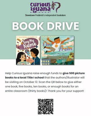 Curious Iguana Launches Book Drive for Local Title I School