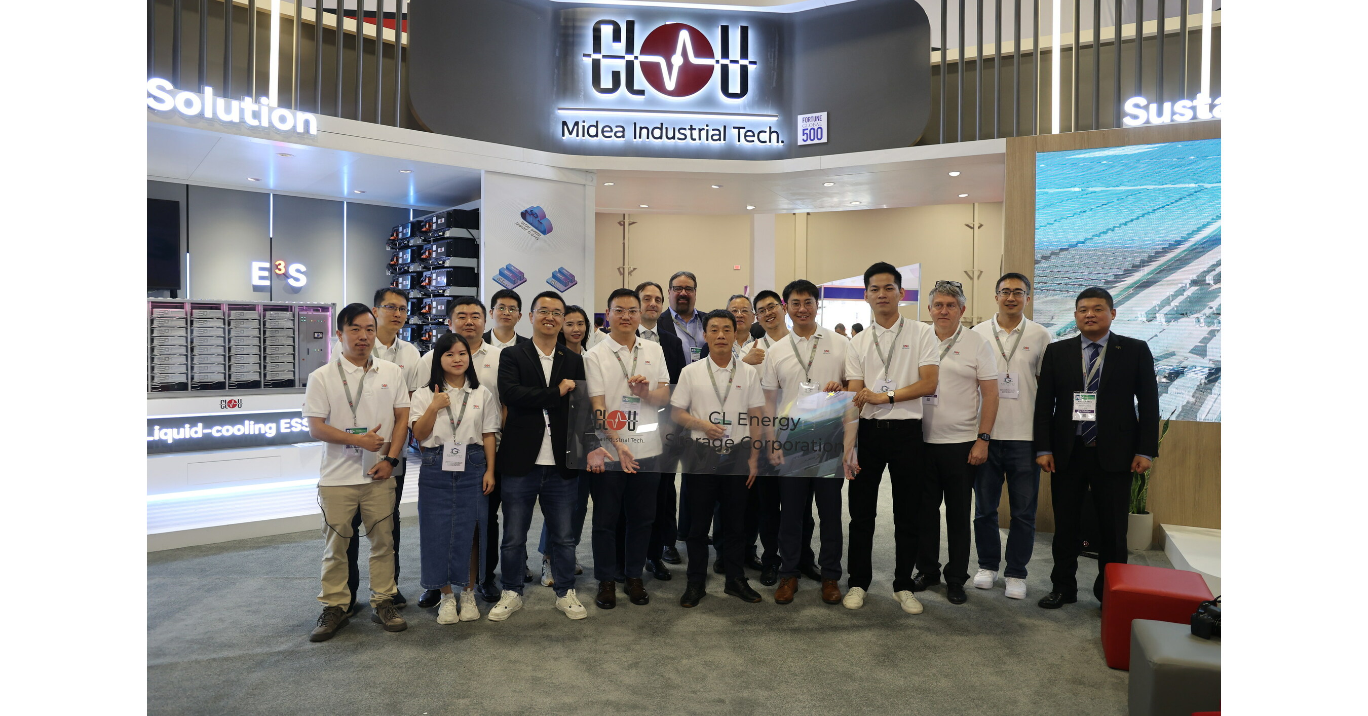 CLOU ESS's US Company Unveiled at RE+ 2023 in Las Vegas with Laser ...