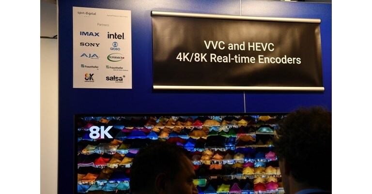 Spin Digital and Intel Showcase 8K 60-FPS VVC Live Streaming at IBC 2023