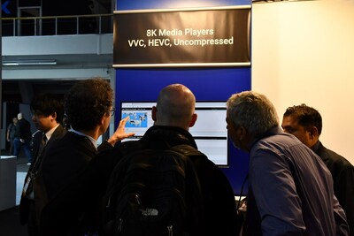 Spin Digital and Intel Showcase 8K 60-FPS VVC Live Streaming at IBC 2023