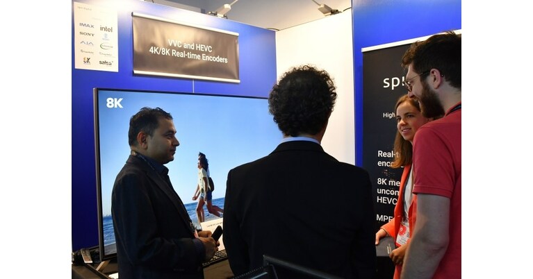 Spin Digital and Intel Showcase 8K 60-FPS VVC Live Streaming at IBC 2023