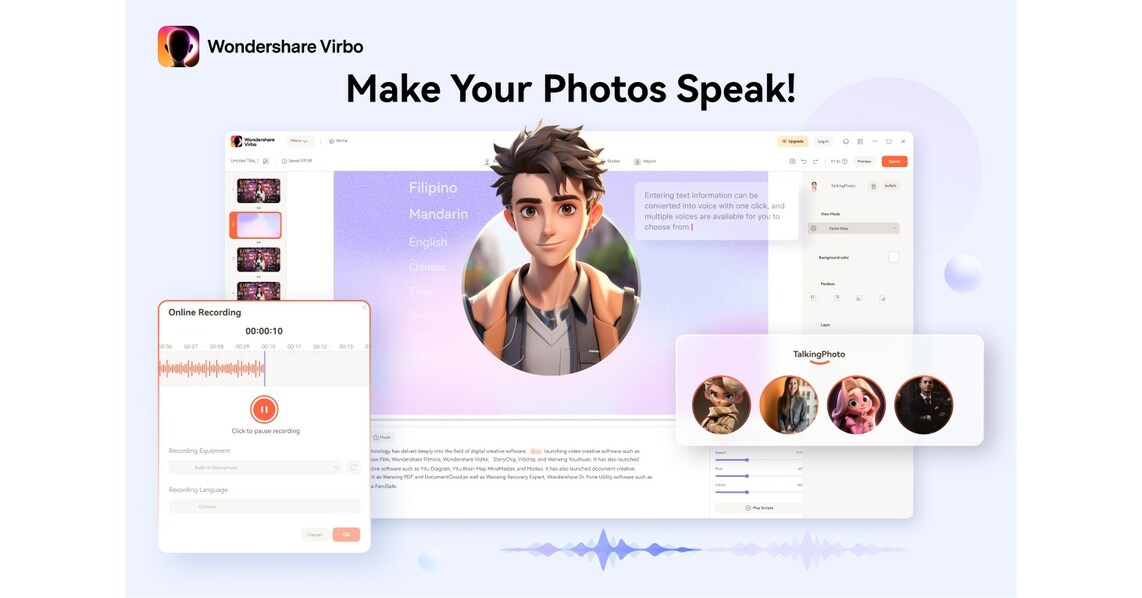 Wondershare Virbo Unveils New Features to Democratize AI Video Creation