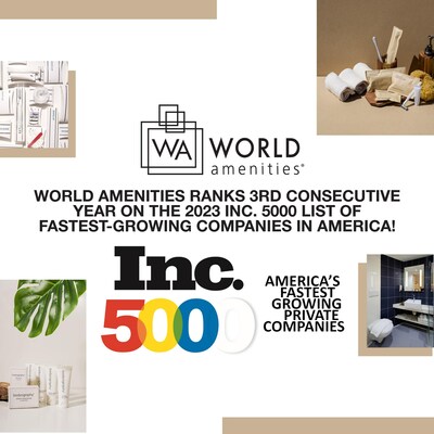 World Amenities Ranks 3rd Consecutive Year on the 2023 Inc. 5000 List ...