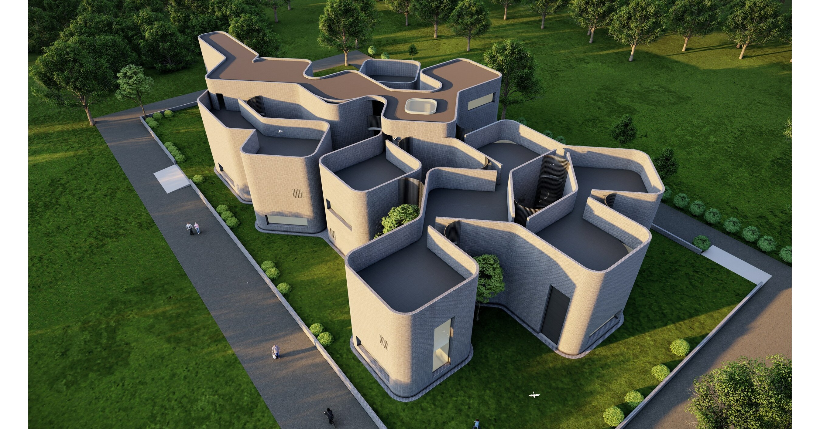 Charged Voids' design for a primary school in Mandi Gobindgarh, Punjab ...