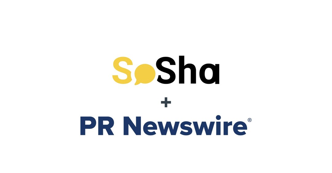 Gen AI Startup, SoSha, Launches New Partnership with PR Newswire to Power Organic Social Media ...