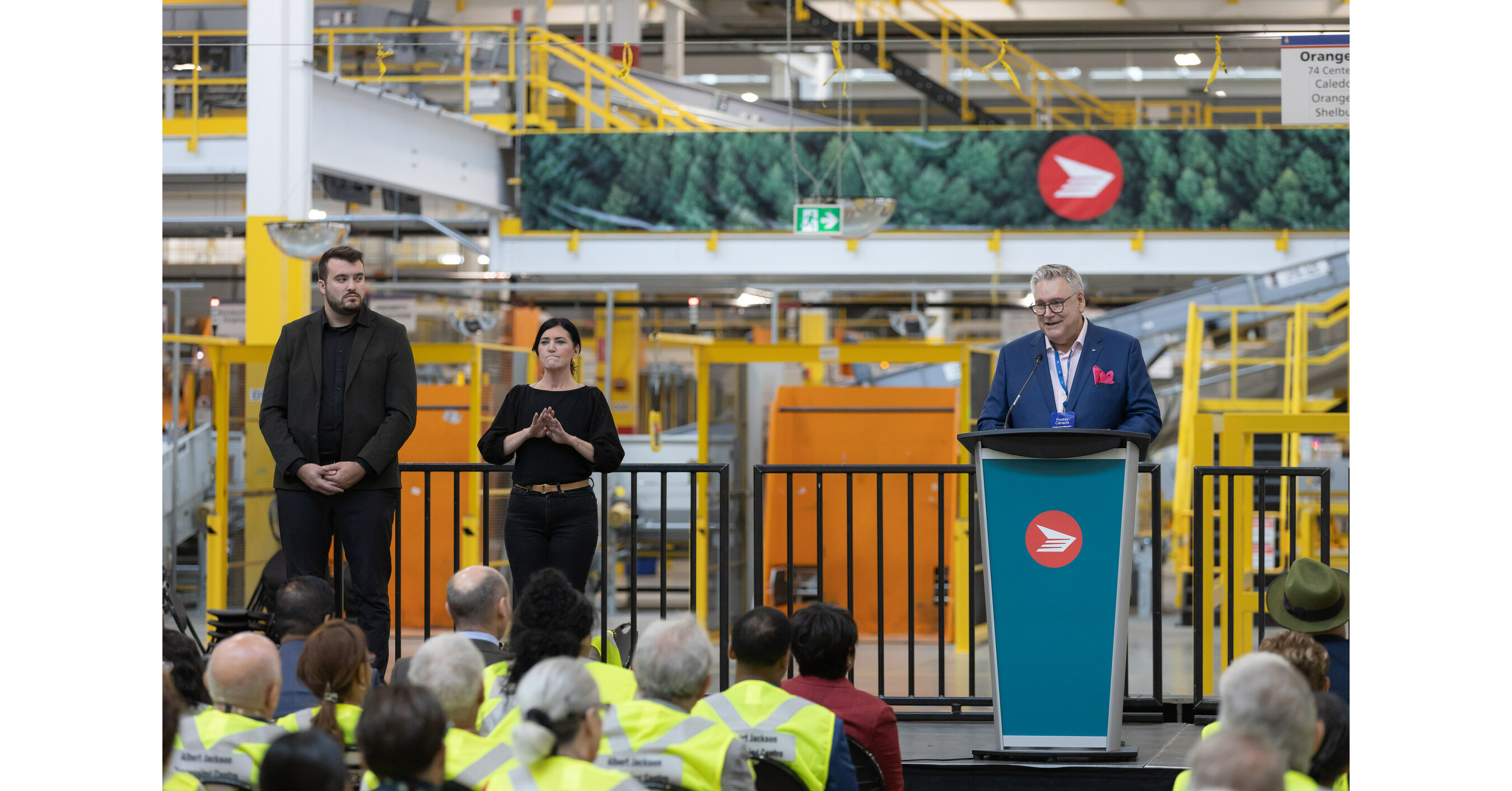 Canada Post officially opens the Albert Jackson Processing Centre