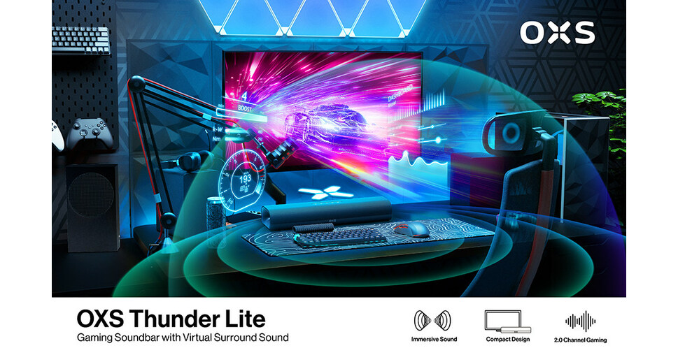 OXS Officially Launches Thunder Lite Soundbar in the North America