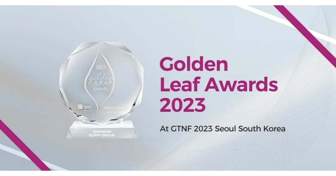 ICCPP Awarded the Golden Leaf Award at GTNF 2023