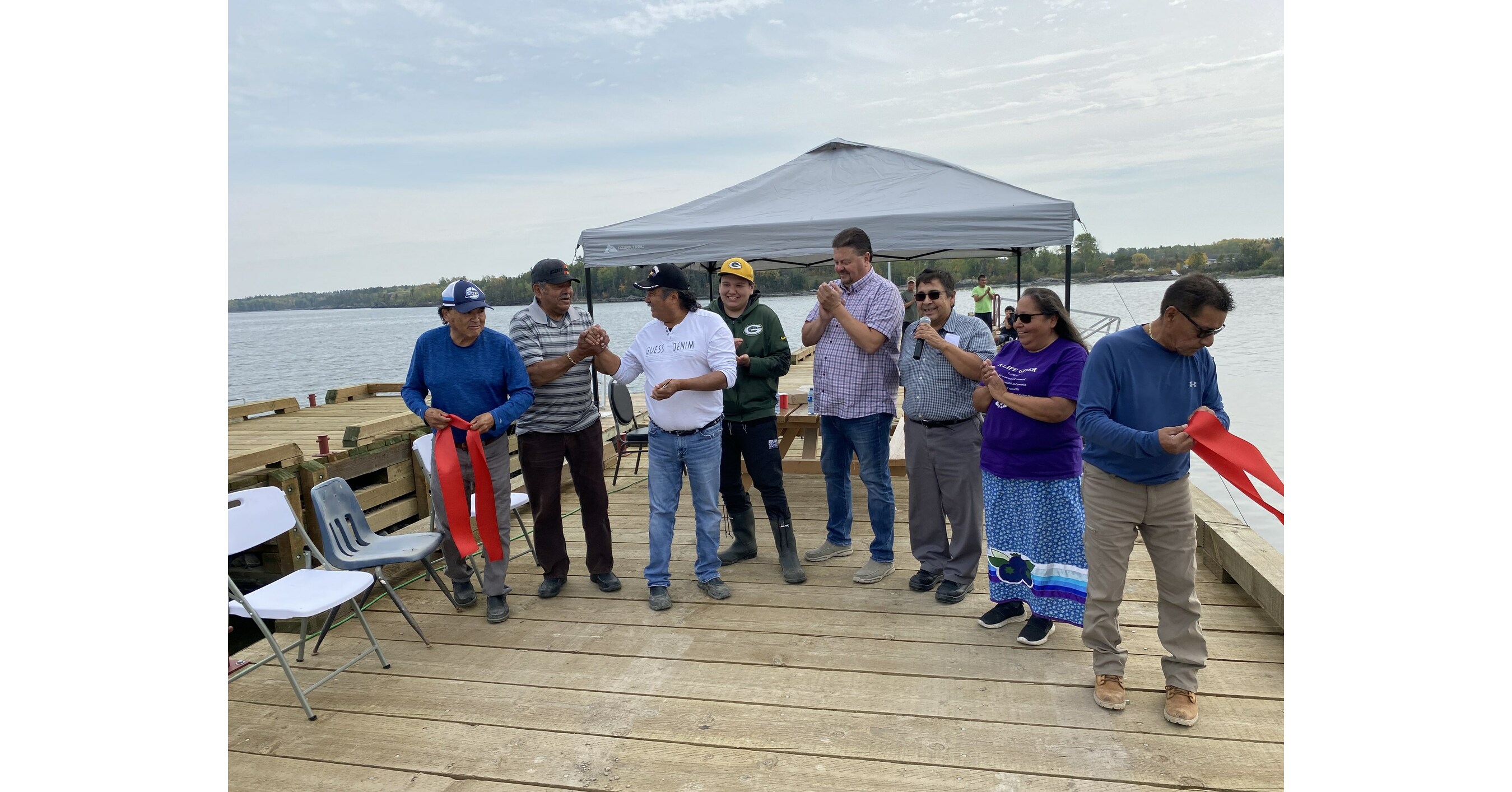 A new small craft harbour officially opens at the Hollow Water First ...