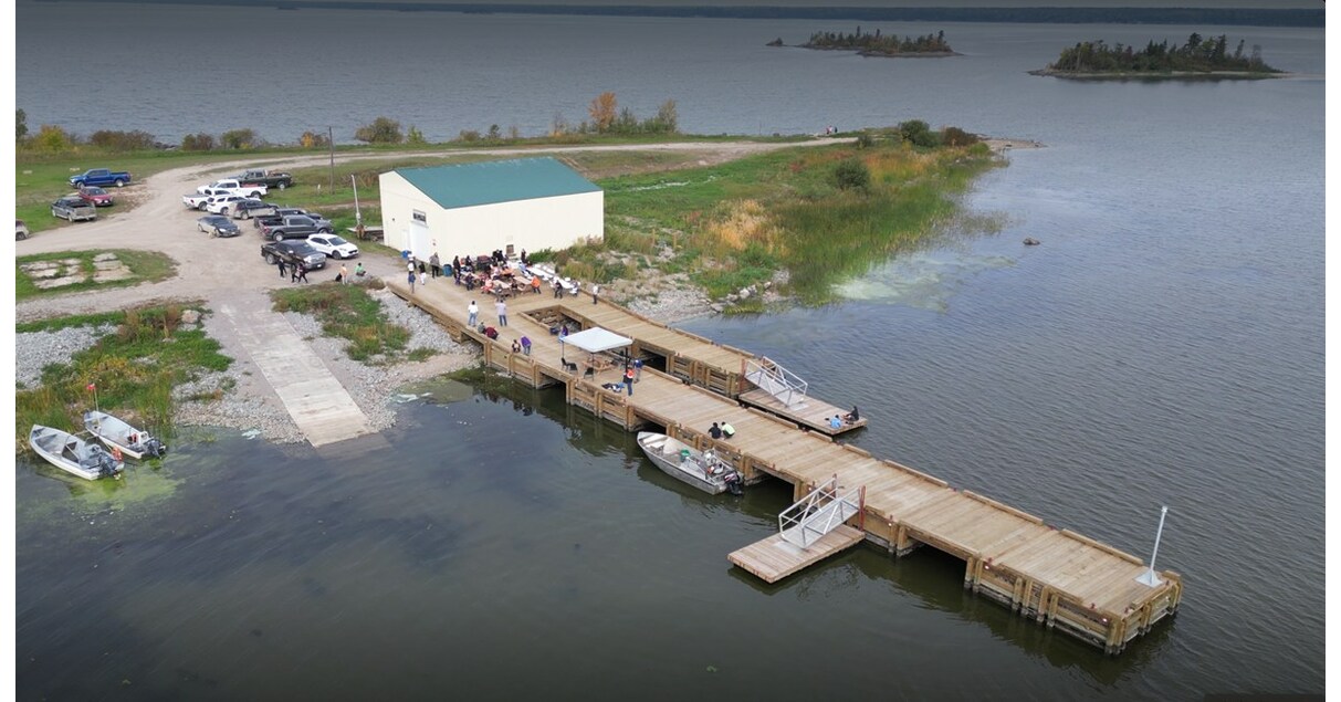 A new small craft harbour officially opens at the Hollow Water First ...