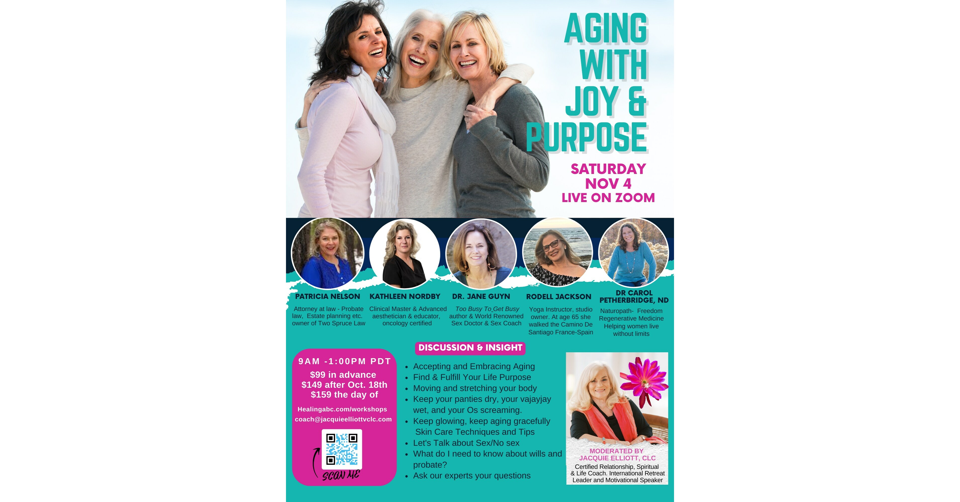 Embrace Aging with Joy: A Comprehensive Zoom Event to Navigate the ...