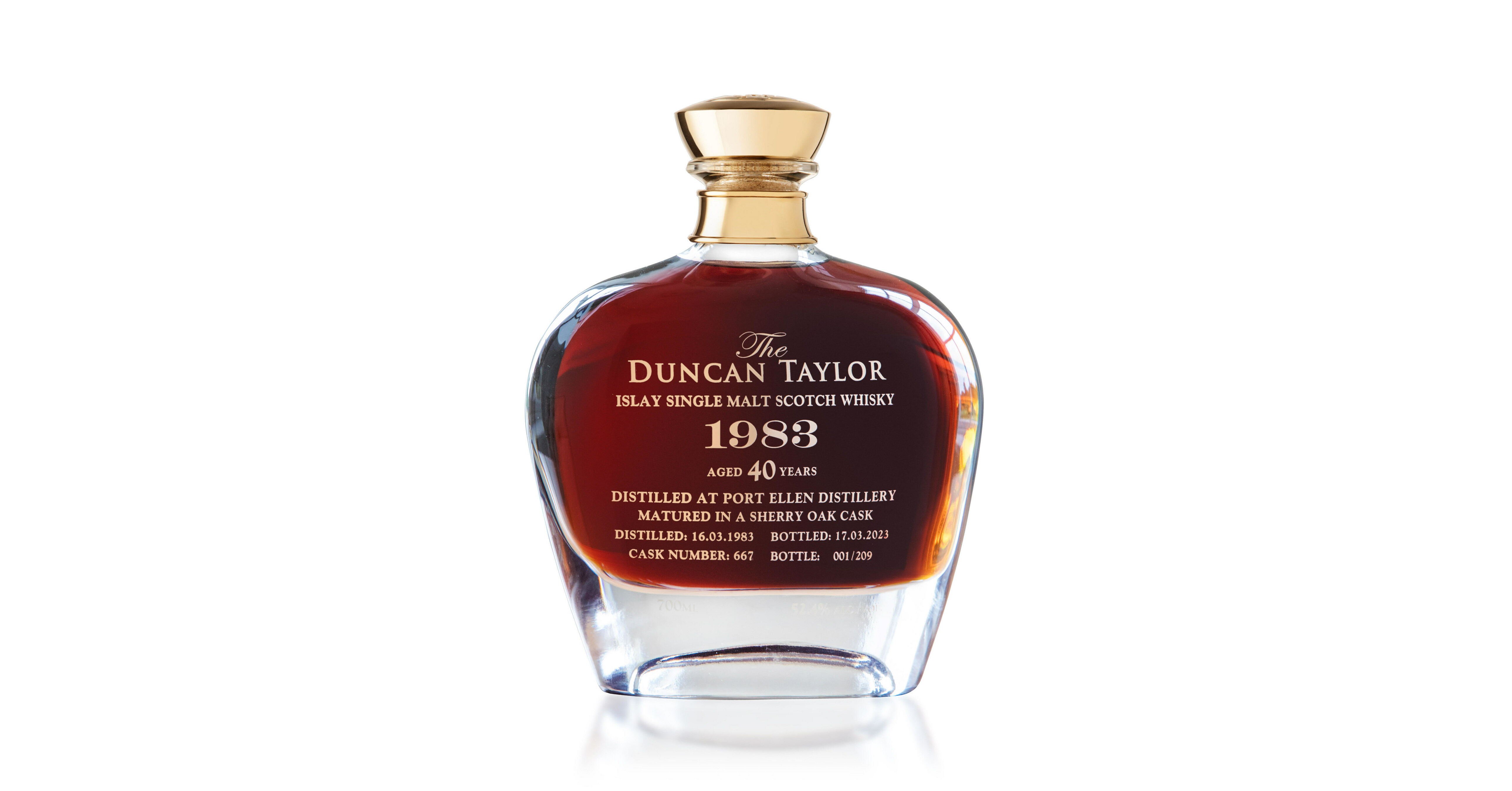 Duncan Taylor Scotch Whisky Releases Rare 1983 Port Ellen 40-Year-Old ...