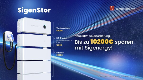 KfW Förderprogramm 442: Sigenergy als einziger Hersteller für ...