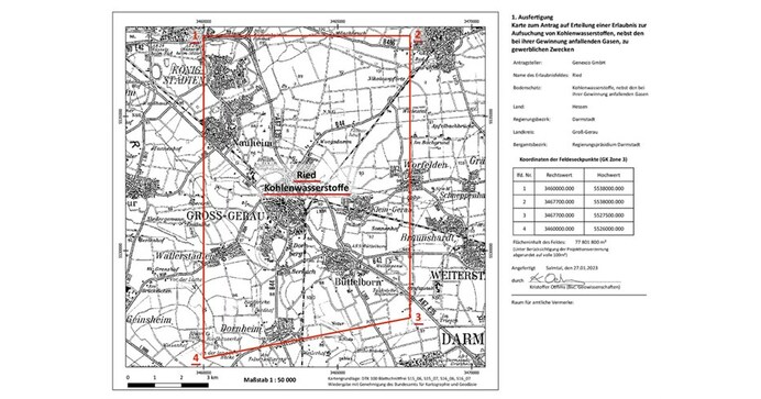 MCF Energy Secures Significant Oil and Gas Concession in Western Germany