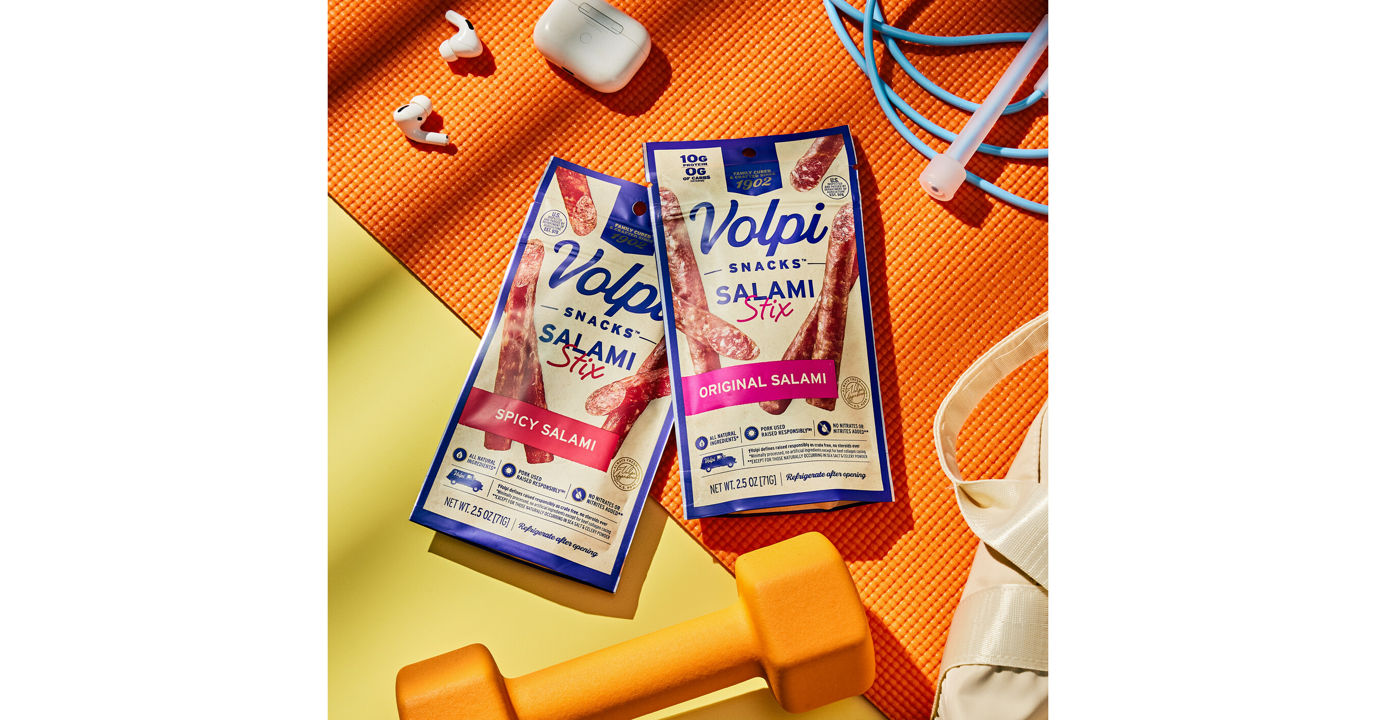 Volpi Foods Introduces New Product: Salami Stix