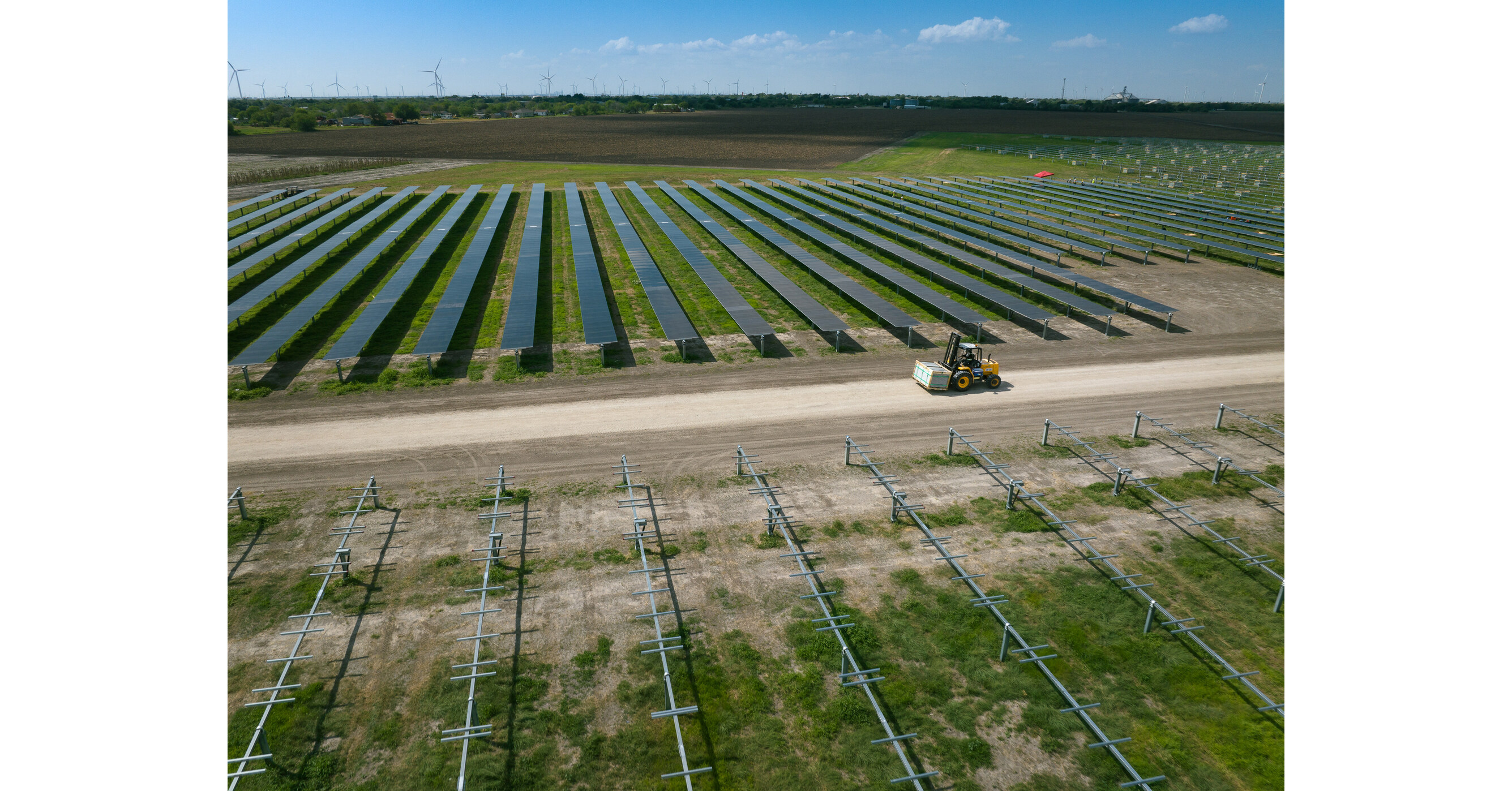 bp begins construction on new Texas solar project
