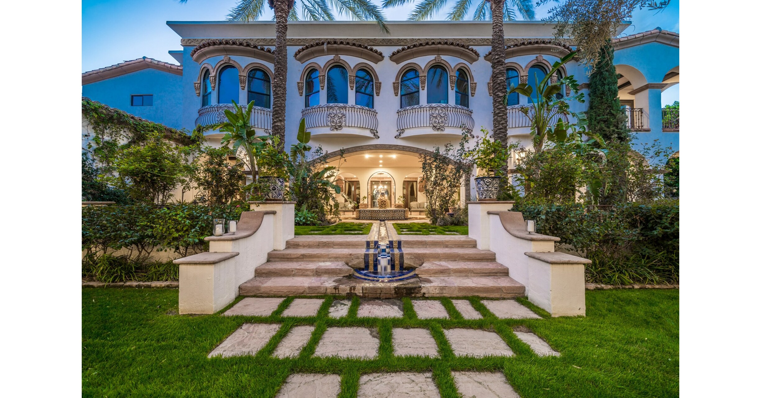 PLACE Partner Shanna Day Presents "Villa Fontana" Mediterranean Estate