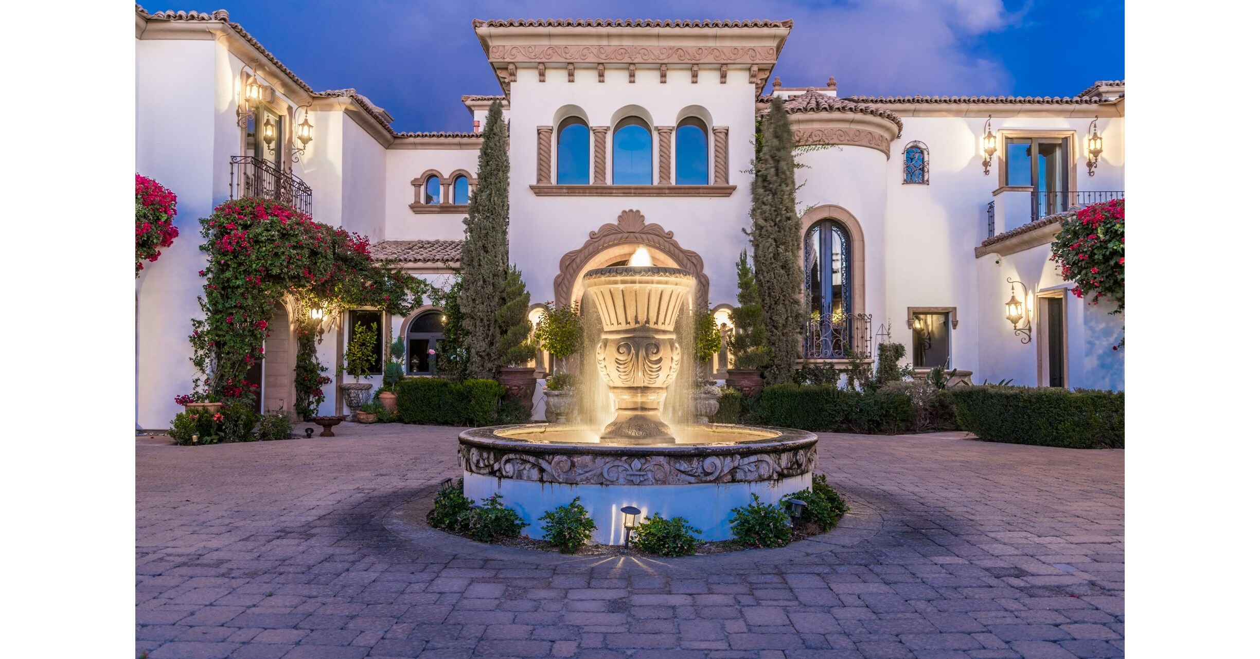 PLACE Partner Shanna Day Presents "Villa Fontana" Mediterranean Estate
