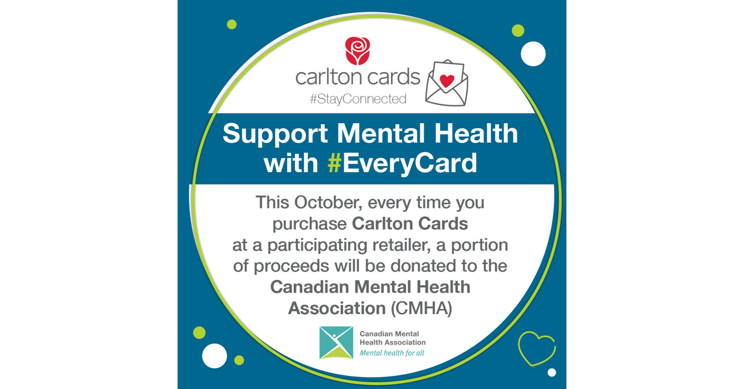 Carlton Cards Supports Mental Health in Canada