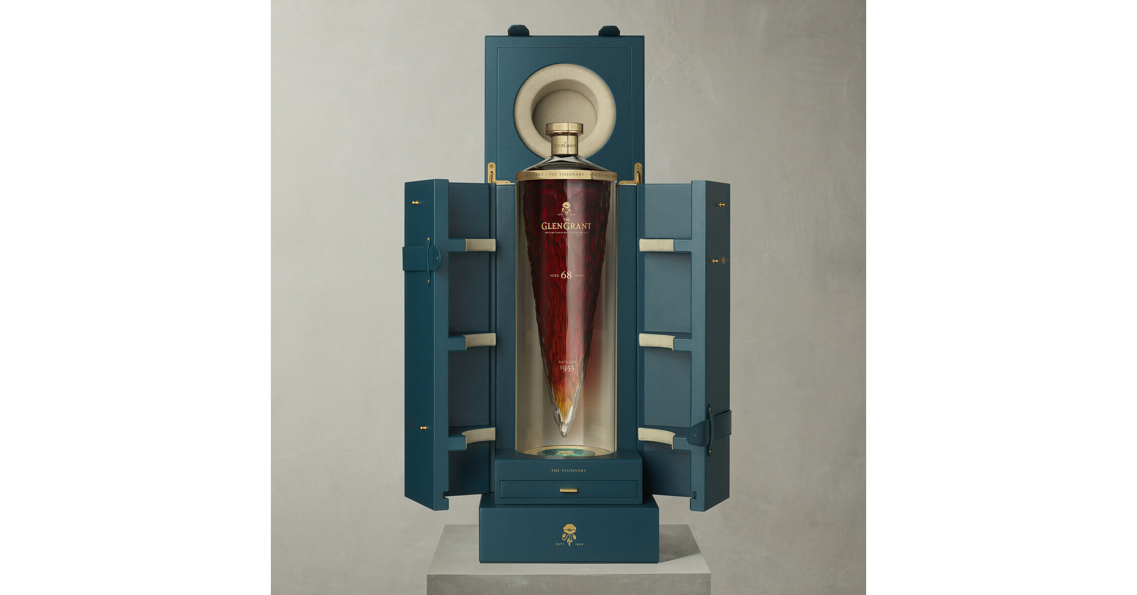 THE GLEN GRANT SINGLE MALT SCOTCH WHISKY INTRODUCES THE VISIONARY; THE ...