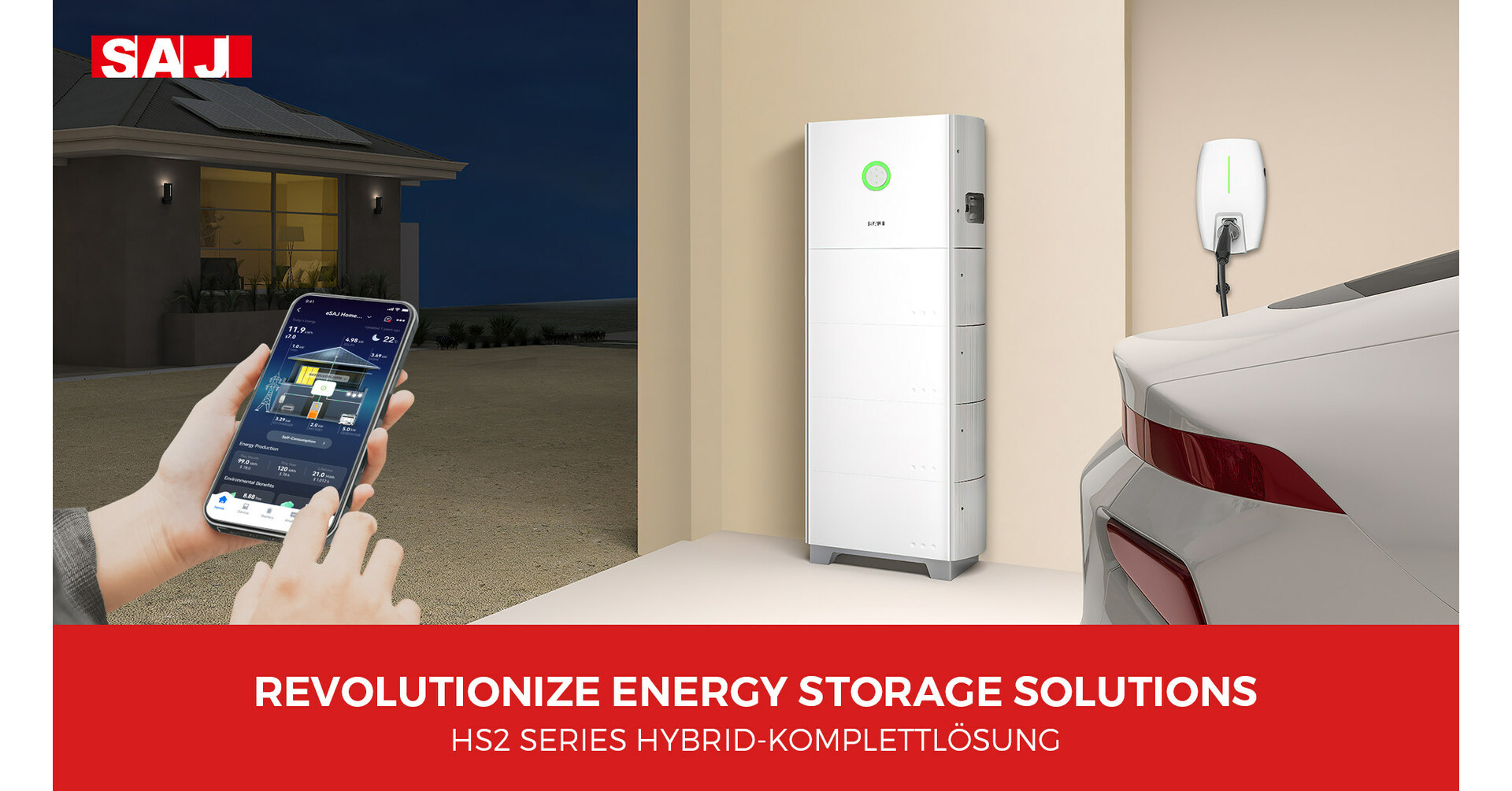 Revolutionierung der Energiespeicherlösungen mit der SAJ HS2 Series ALL ...