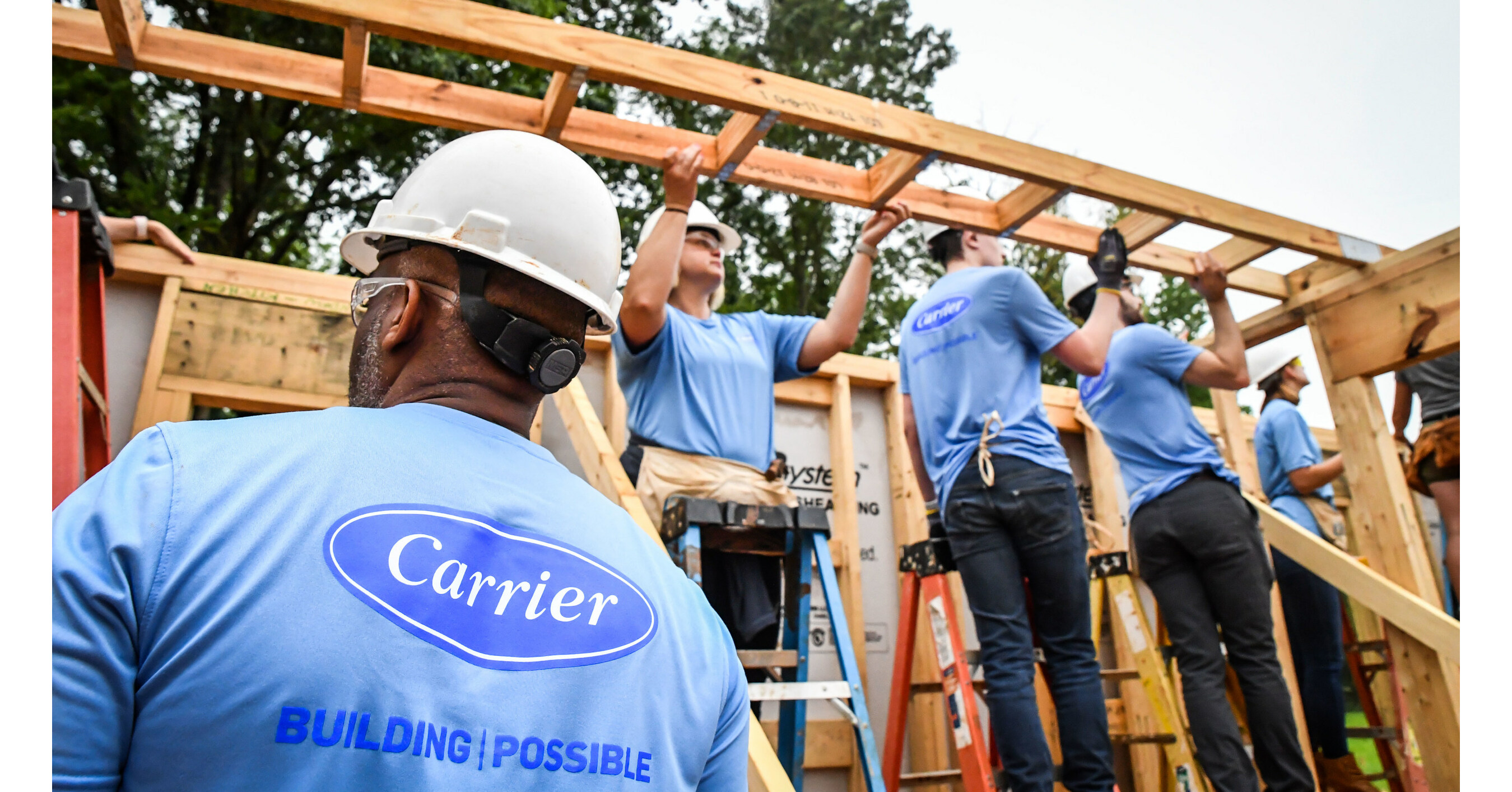 Carrier Sponsors Habitat for Humanity's Carter Work Project