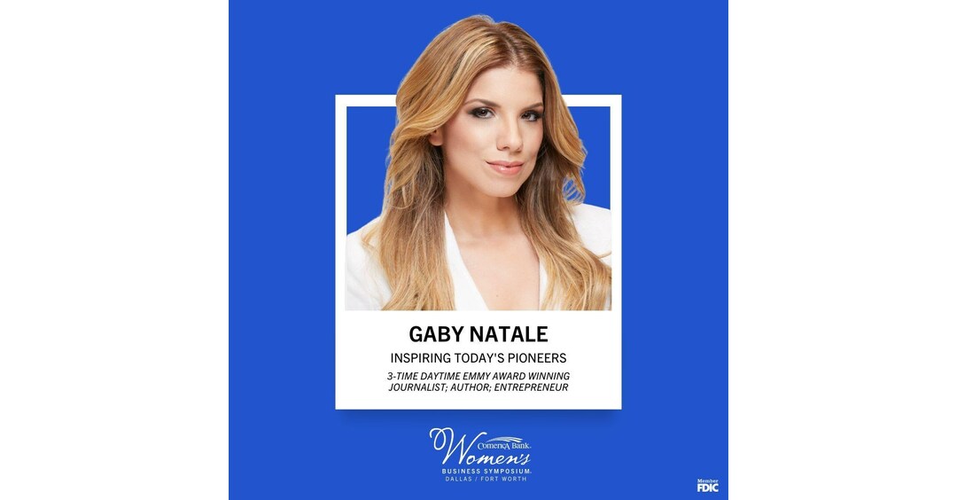 Top Female Motivational Speaker Gaby Natale to Keynote at Comerica Bank ...