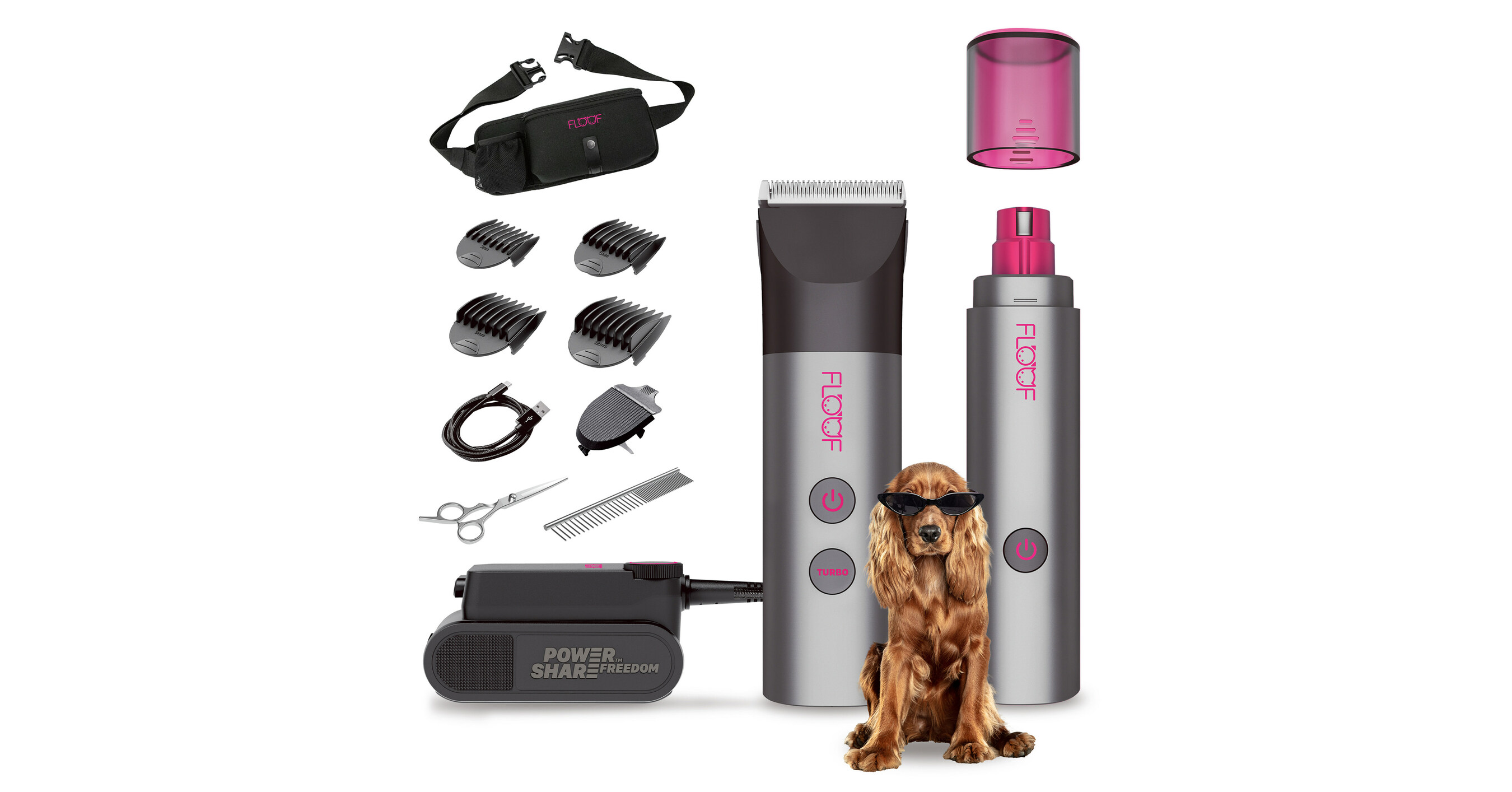 New Floof Dog Grooming Kit Helps Dog Lovers Trim and Groom their Furry ...