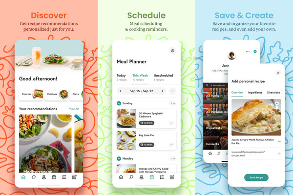 The Yummly® App Introduces 3 New Features to Simplify Mealtime ...