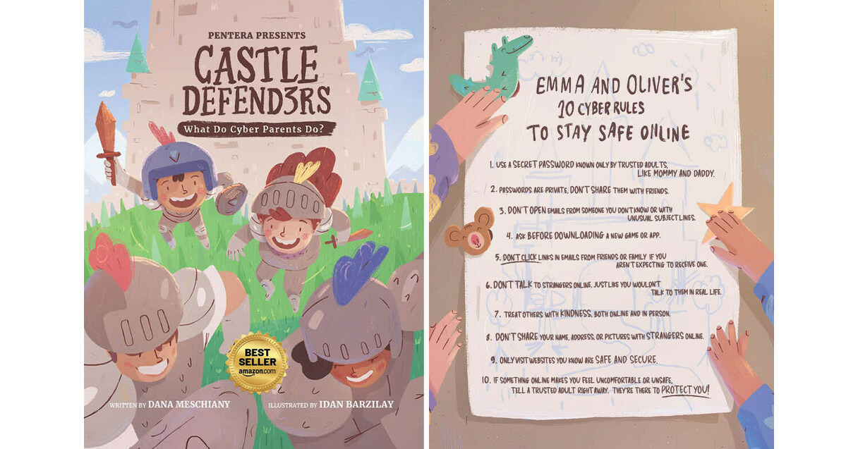 Pentera's Cyber Book for Children Reached Amazon #1 Best Seller