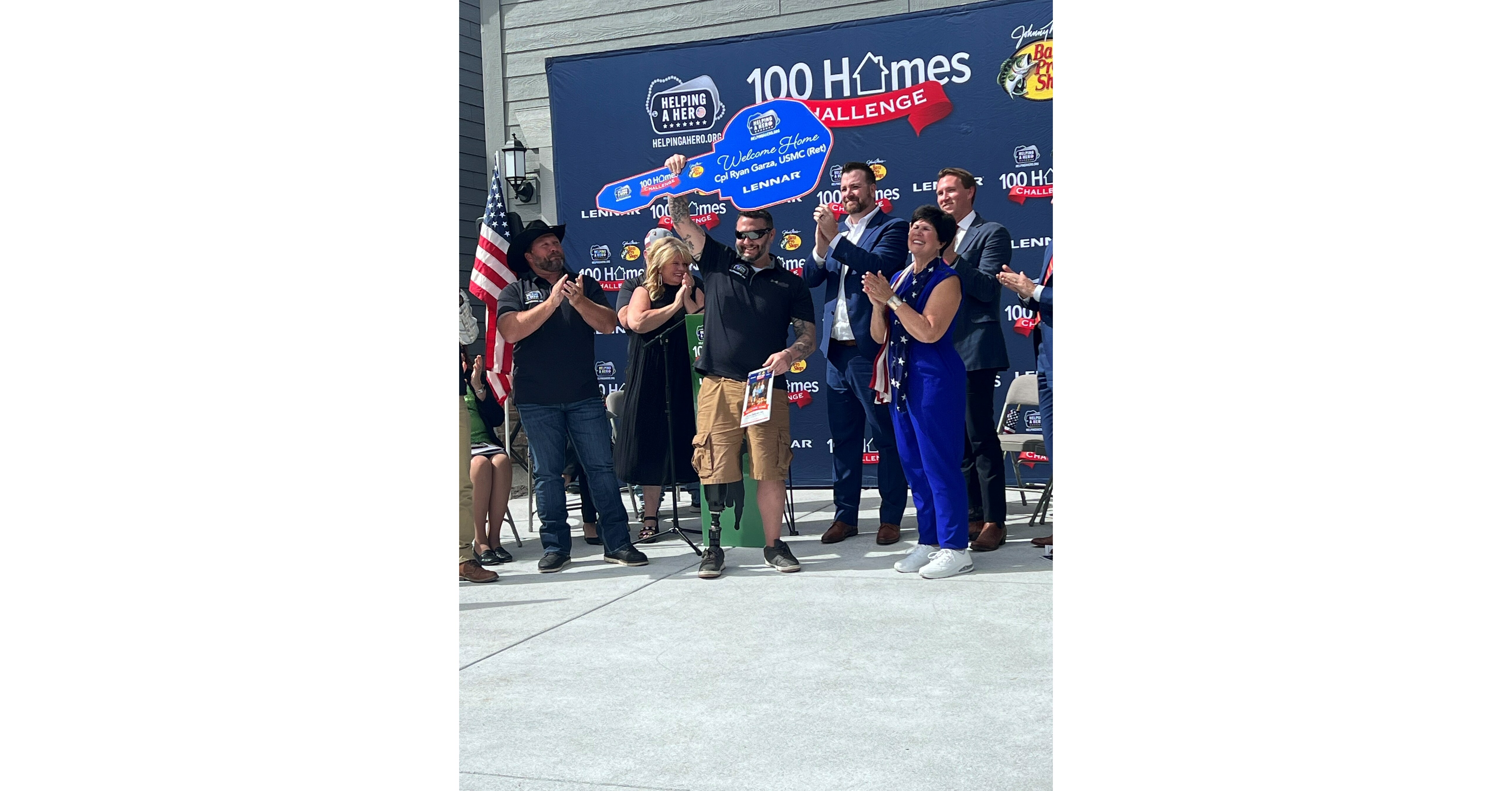 Helping A Hero, Bass Pro Shops and Lennar Welcome U.S. Marine Corporal ...