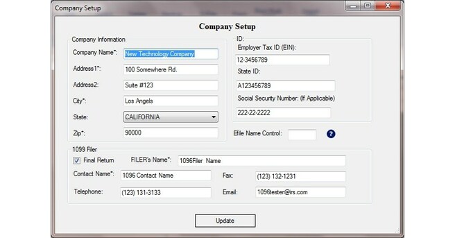 1099 Form Filing: ez1099 Version Software From Halfpricesoft.com ...