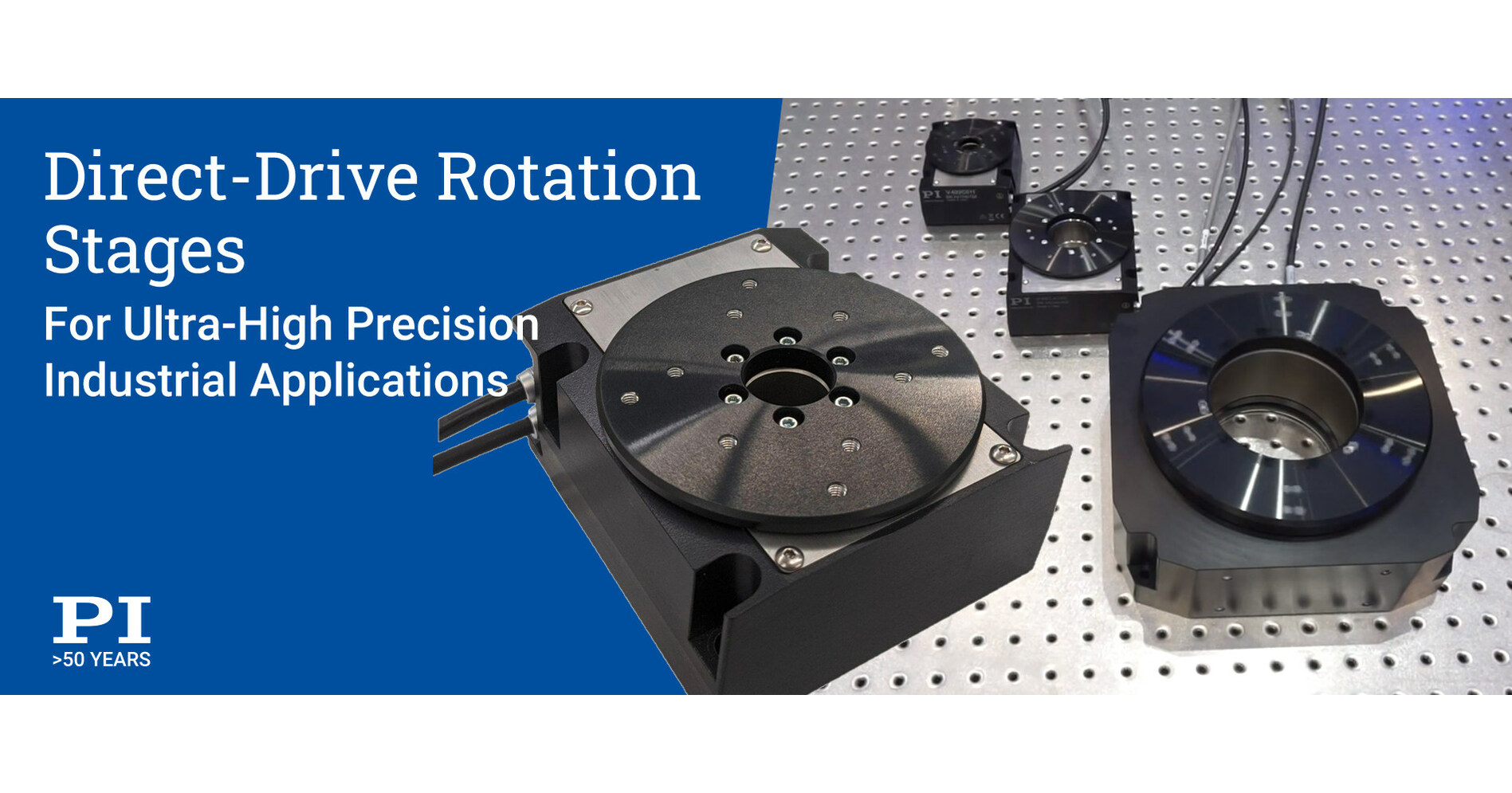 New Direct-Drive Rotation Stages for Ultra-High Precision Industrial ...