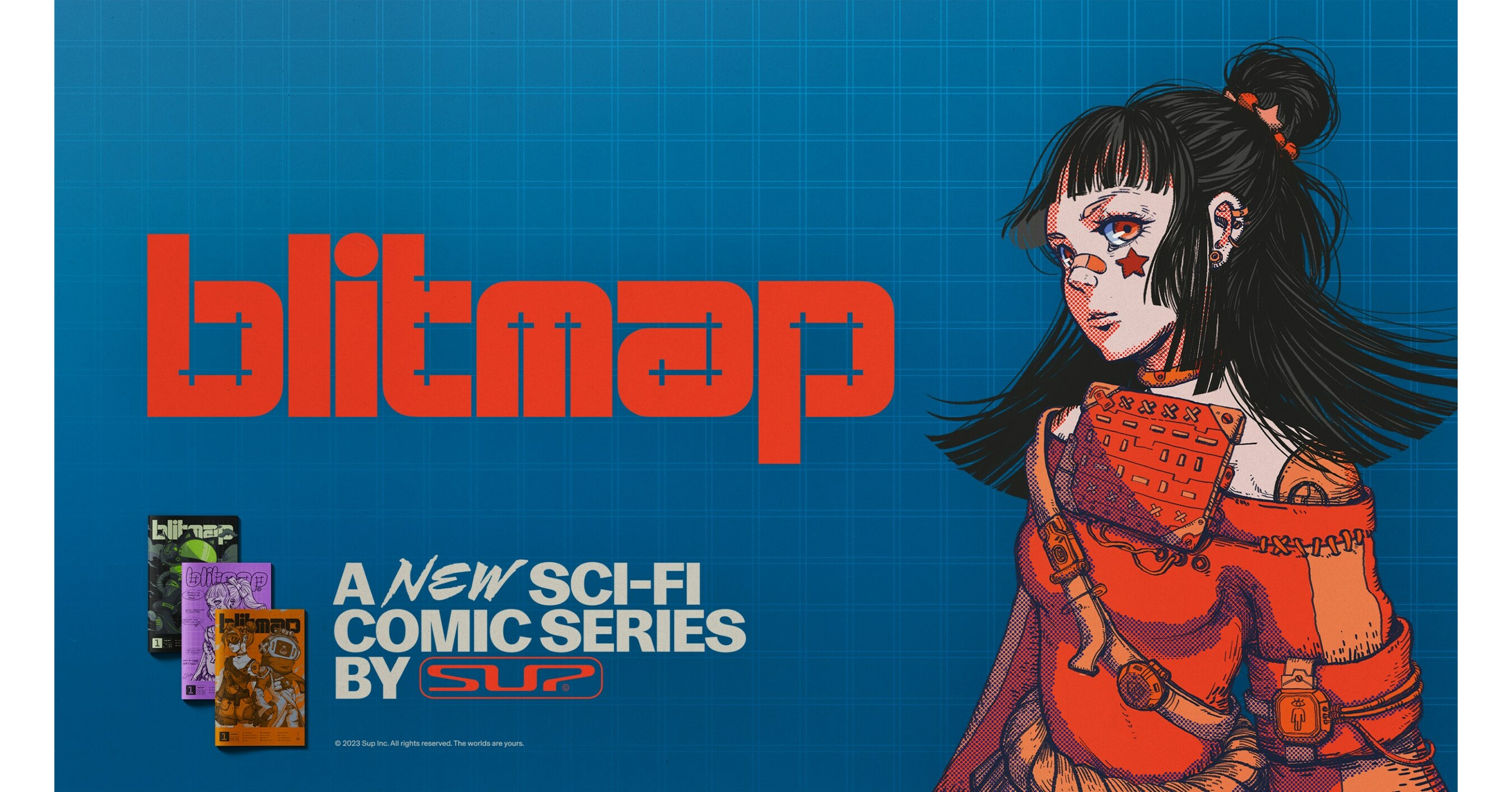 BLITMAP: WORLD'S FIRST COMIC BOOK WHERE EVERY COVER IS A VARIANT COVER