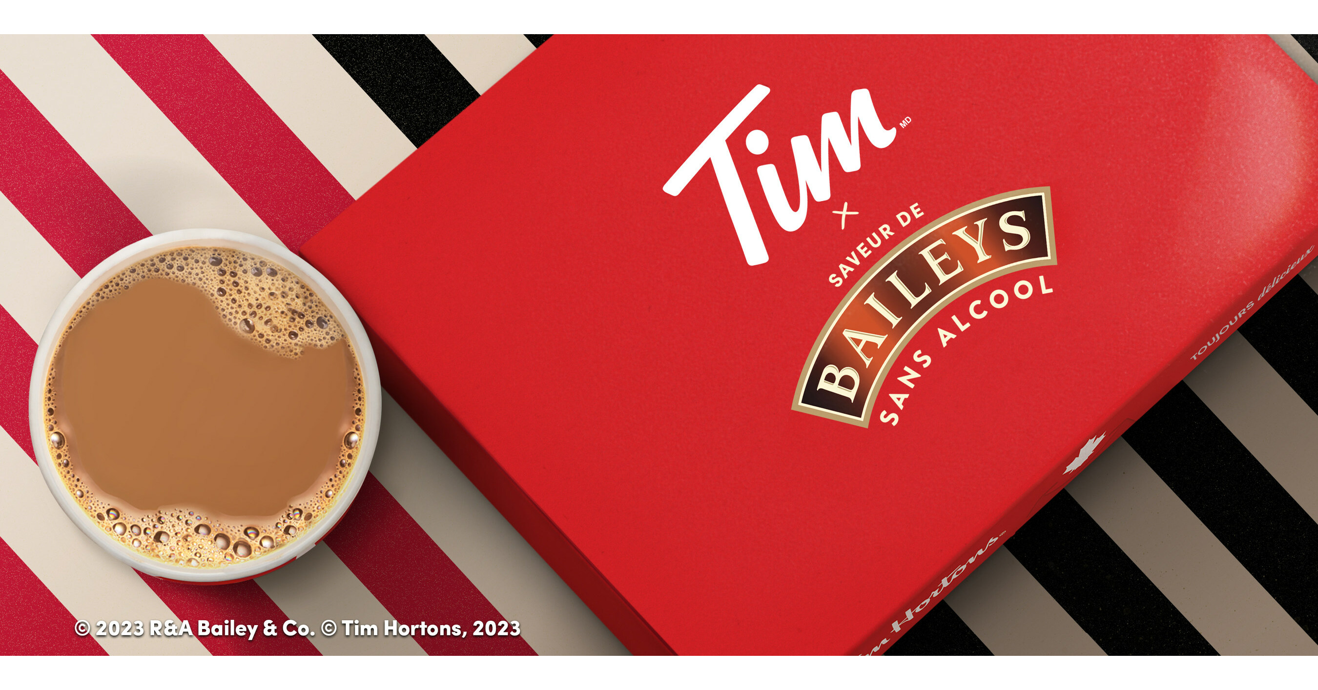 Tim Hortons et BAILEYS® annoncent une collaboration sans alcool qui ...
