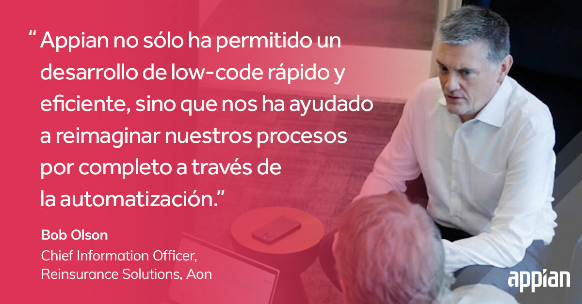 Aon transforma el procesamiento de reclamaciones de reaseguro con Appian