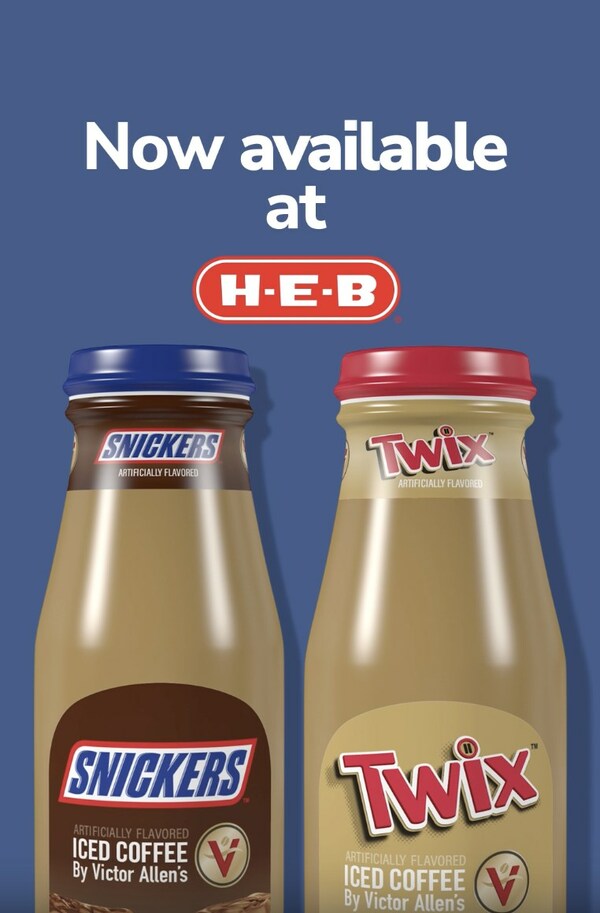 NEW Victor Allen's® SNICKERS™ & TWIX™ Iced Coffee Expands Distribution ...