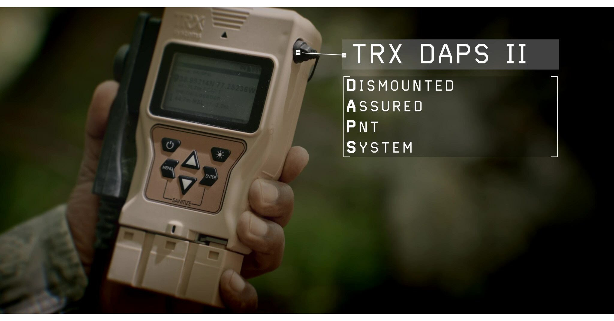 TRX Systems DAPS GEN II System Now Shipping to the U.S. Army