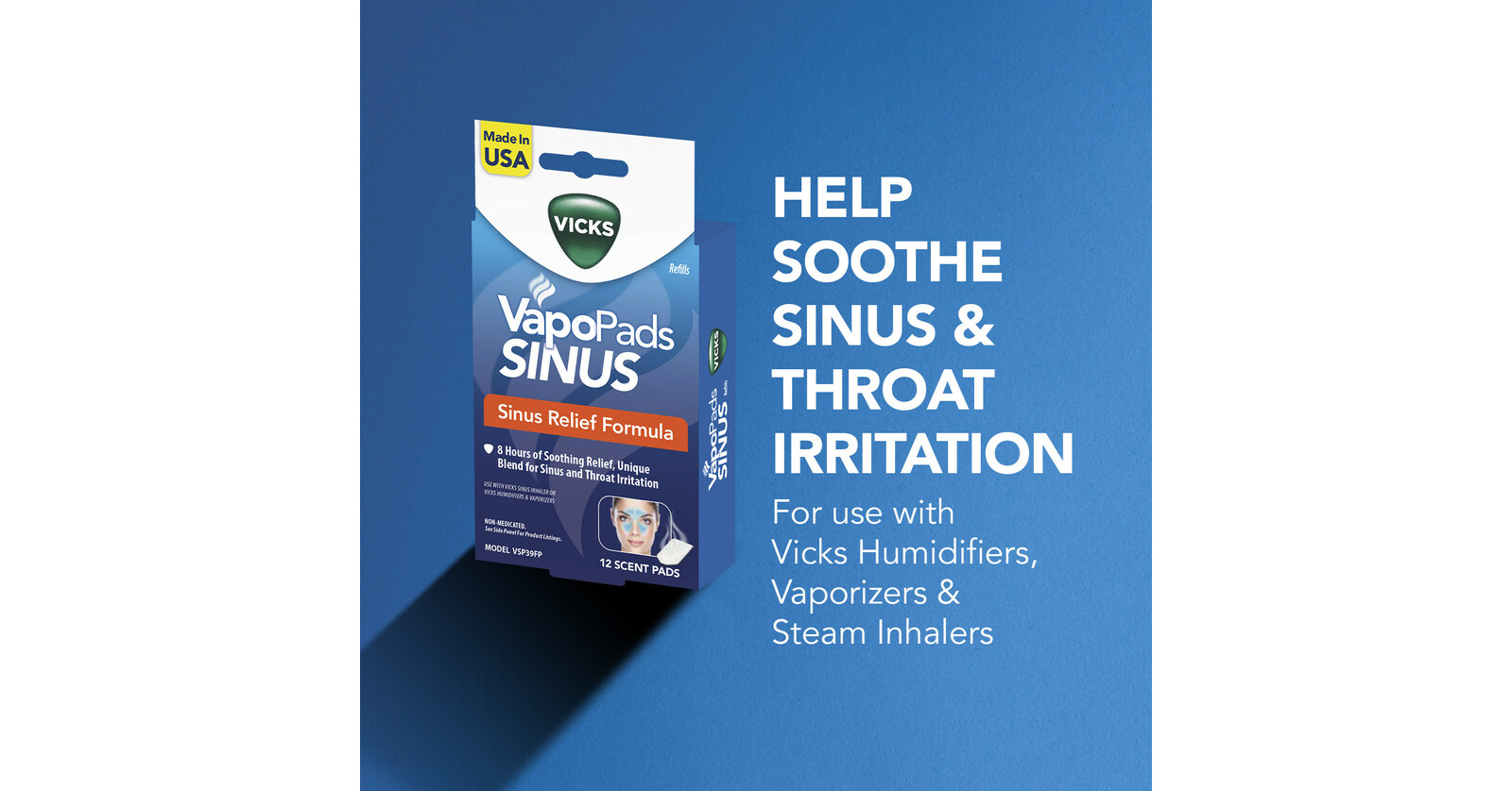Vicks Expands its Humidification Portfolio with VapoPads® Sinus ...