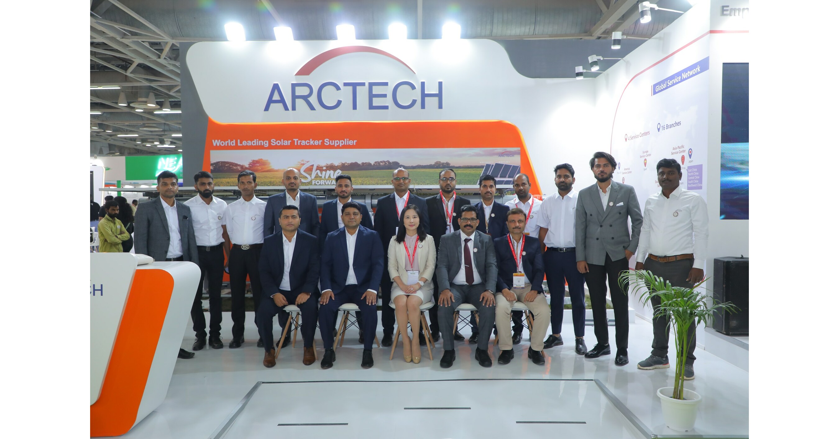 Arctech Showcases Stellar Solar Tracker Products at REI Expo 2023