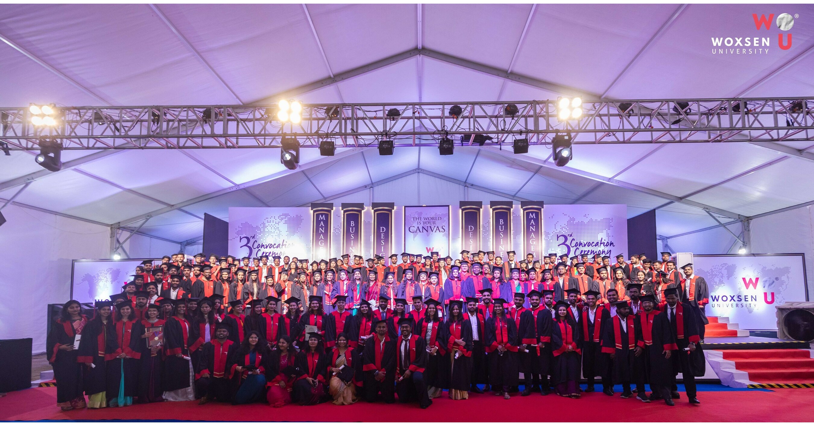 Woxsen University wraps the Convocation Ceremony 2023 for MBA, BBA & B ...